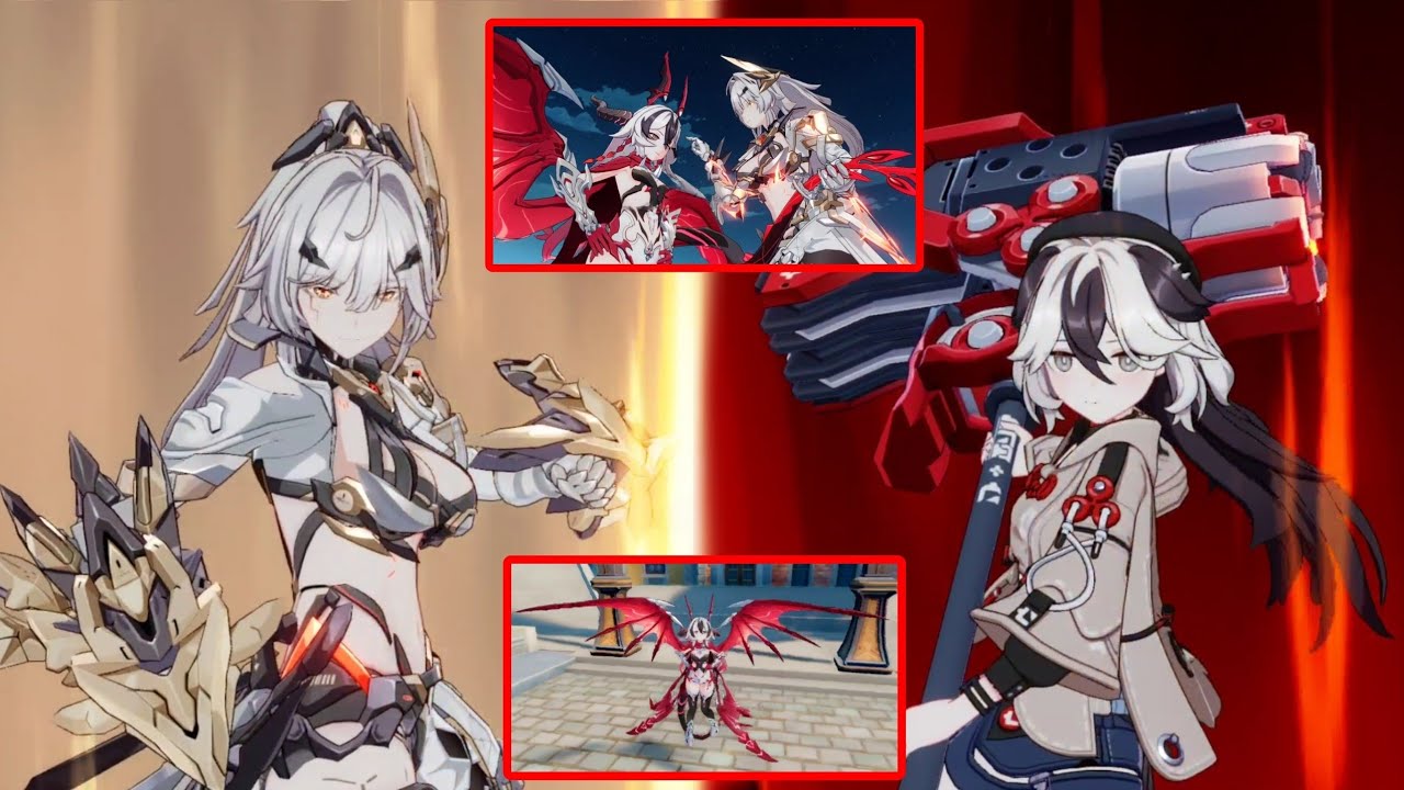 Honkai Impact 3 ver 8.3 : ALL CUT SCENE HELIA + CORALIE COMBO - YouTube