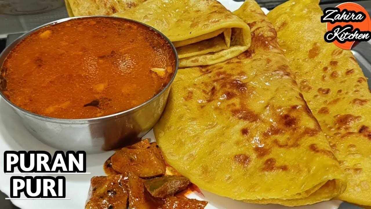 Puran puri with Kadhi Recipe | Puran puri recipe | Zahira Kitchen ...