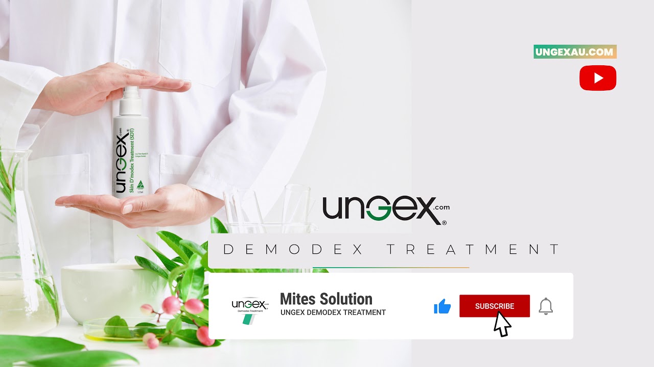 Ungex Skin Demodex Mites Treatment - YouTube