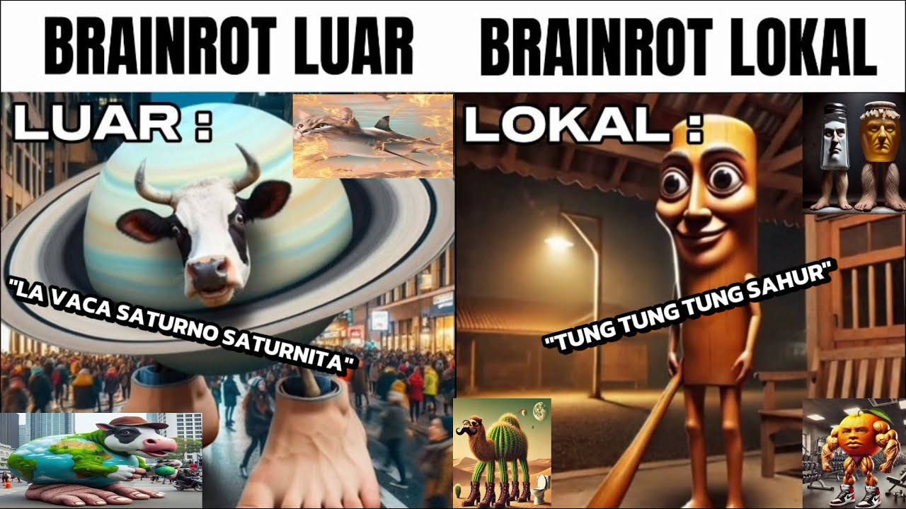 Anomali Brainrot Luar😁 VS Anomali Brainrot Lokal🙀... - YouTube