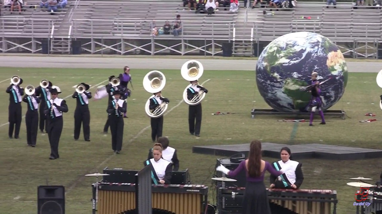 Pride of the South Coast Cougar Marching Band at Midway 10/5/2019 - YouTube