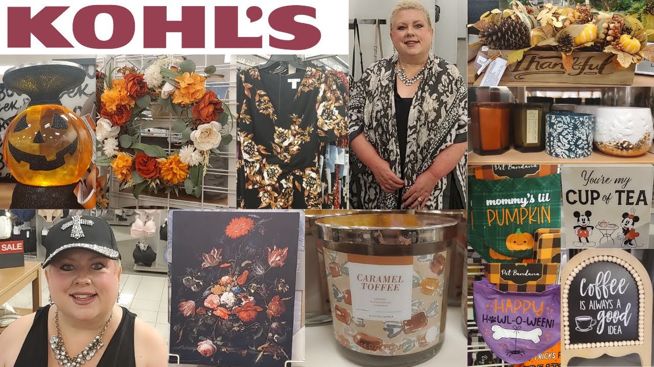 Kohl's - Fall/Halloween Decor, Wonderful Fashion & Accessory Finds ...