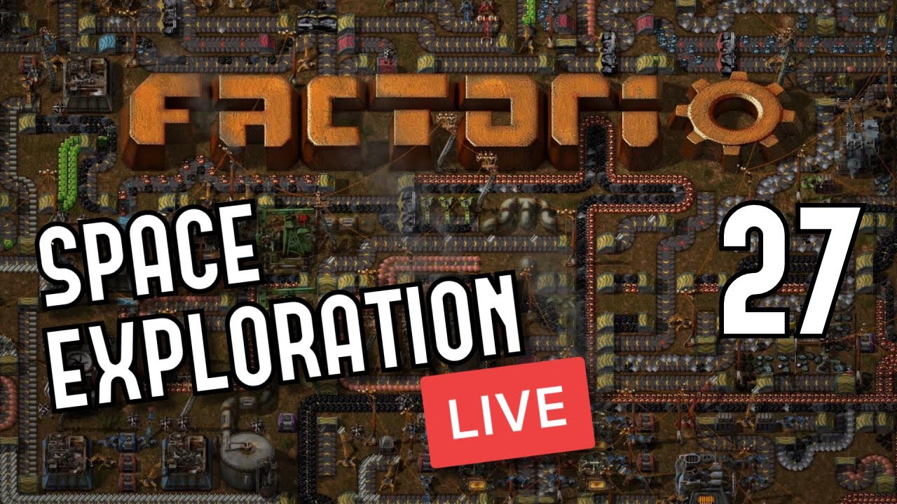 Factorio -Space Exploration mod - 27 - Iridium Colony! - YouTube