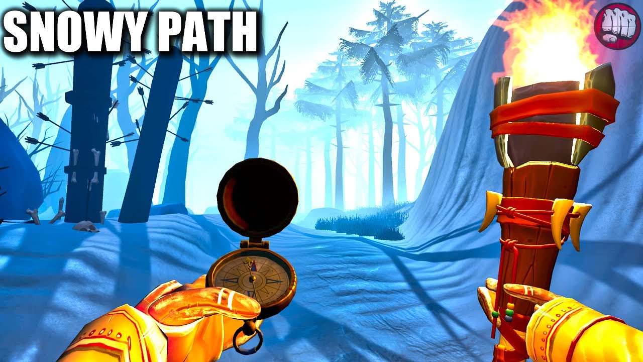 Survive Winter Wilderness | Snowy Path Gameplay | First Look - YouTube