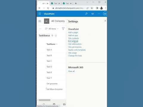 Manage all sharepoint lists from one excel workbook - YouTube