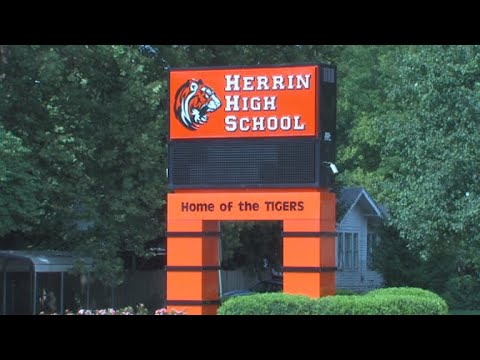Herrin High School News Report from 1999 - YouTube