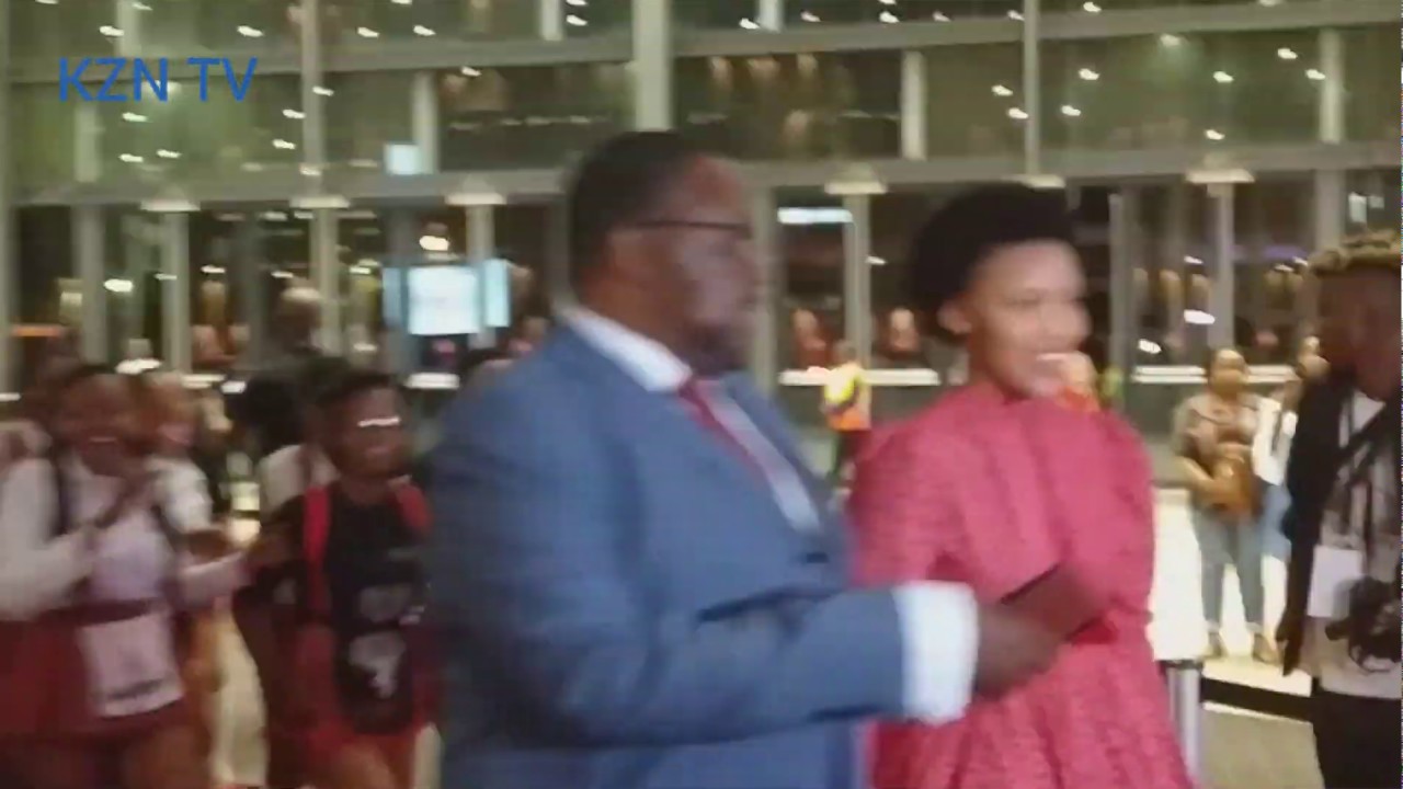 Indoni Miss cultural SA Dr mthembu n her Husband @ICC - YouTube
