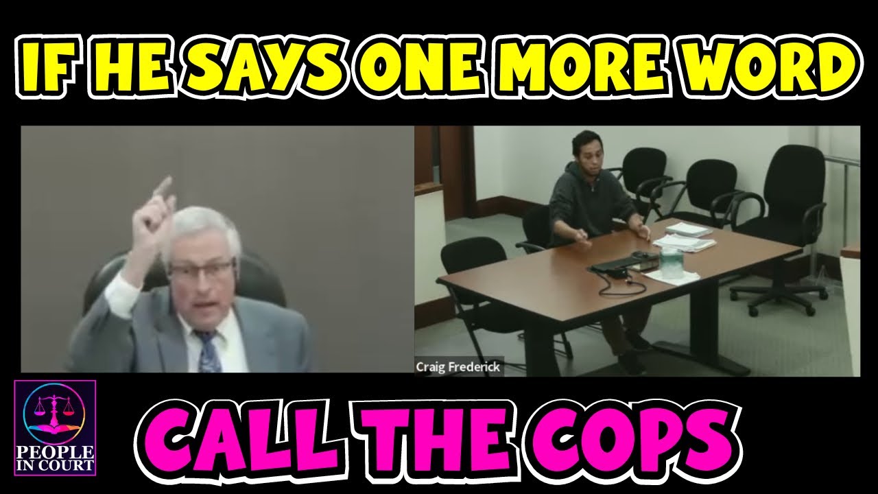 CRANKY JUDGE LOSES IT ON IRATE DAD WHO CAN’T SHUT UP IN FAMILY COURT ...