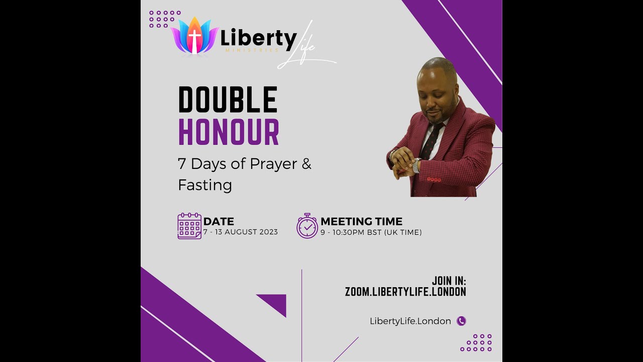 Day 3 of 7 ALTAR OF DOUBLE HONOUR Prayer & Fasting - BLESSING OF BREAD ...