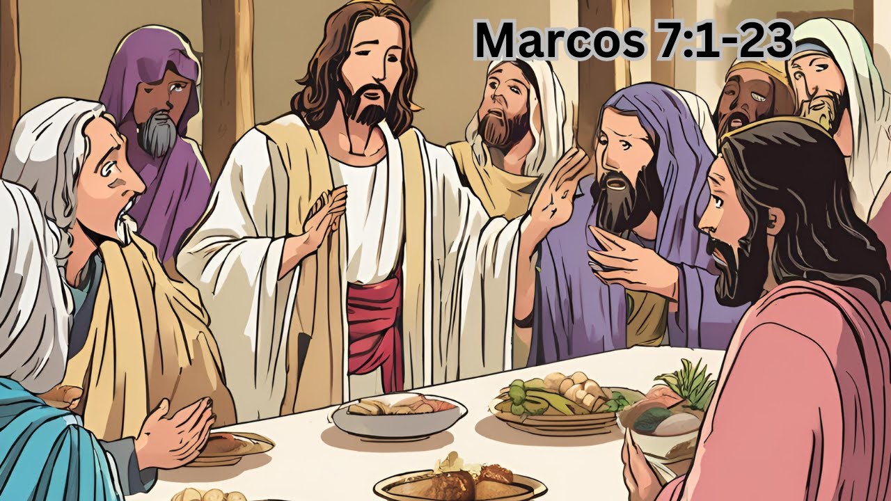 Estudio Bíblico - Marcos 7:1-23 "Lo que comes no te contamina." - YouTube