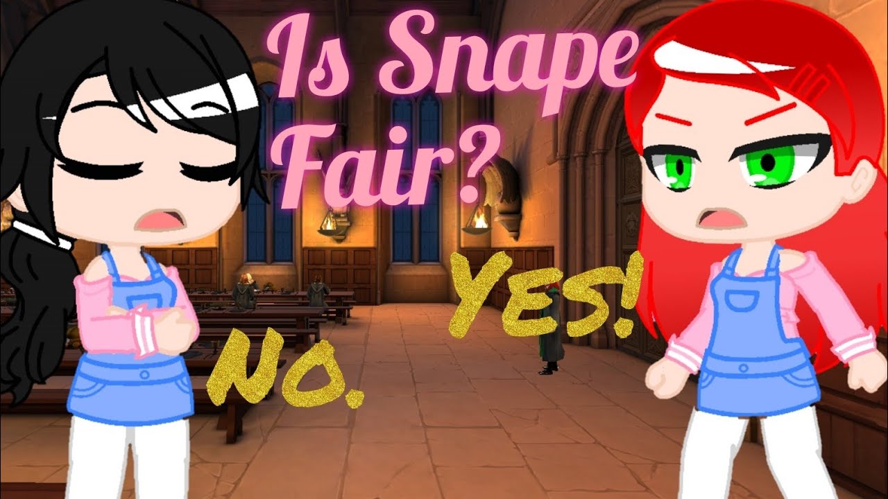 Is Snape fair? (gacha club/Hogwarts Mystery) original. - YouTube