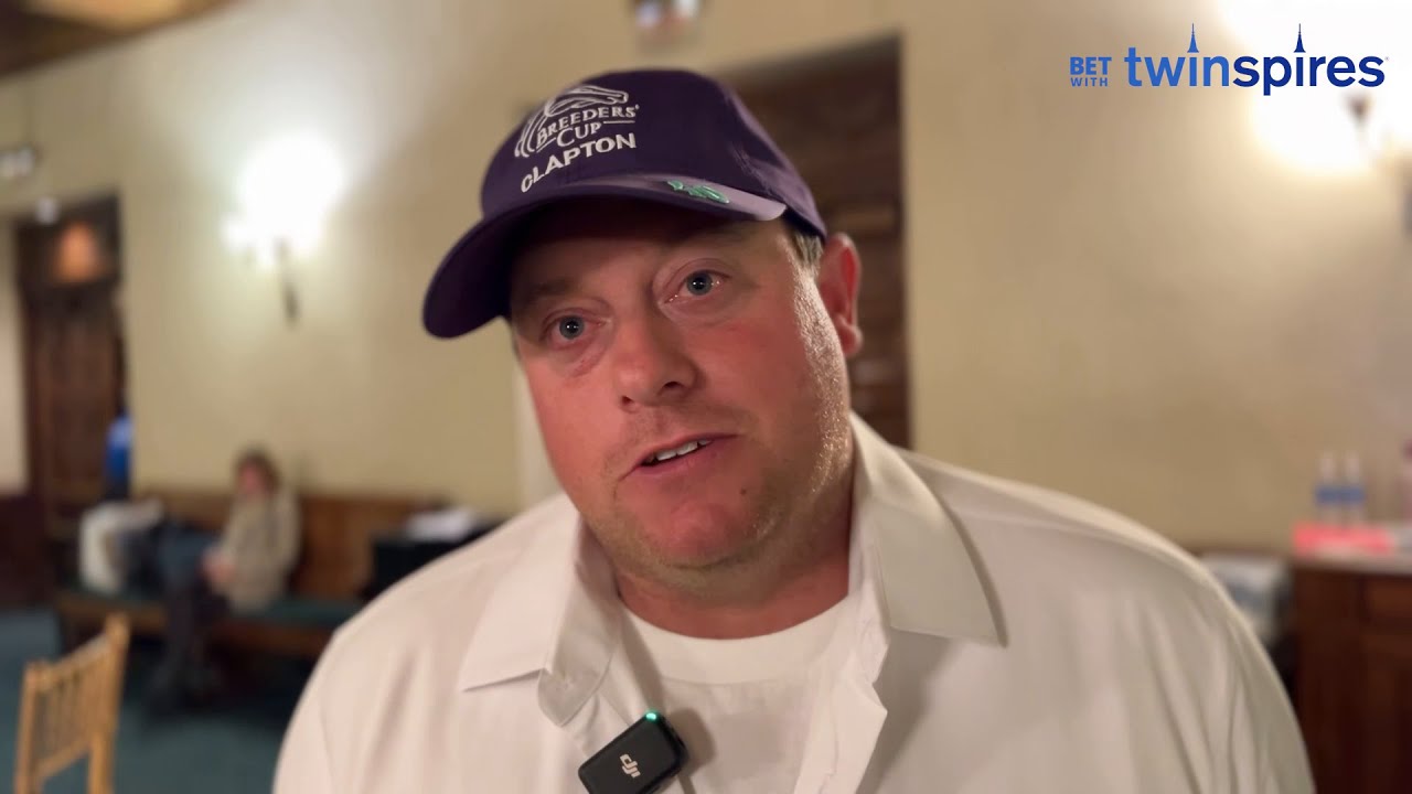 Trainer Chad Summers - Breeders' Cup Classic Contender - Clapton - YouTube