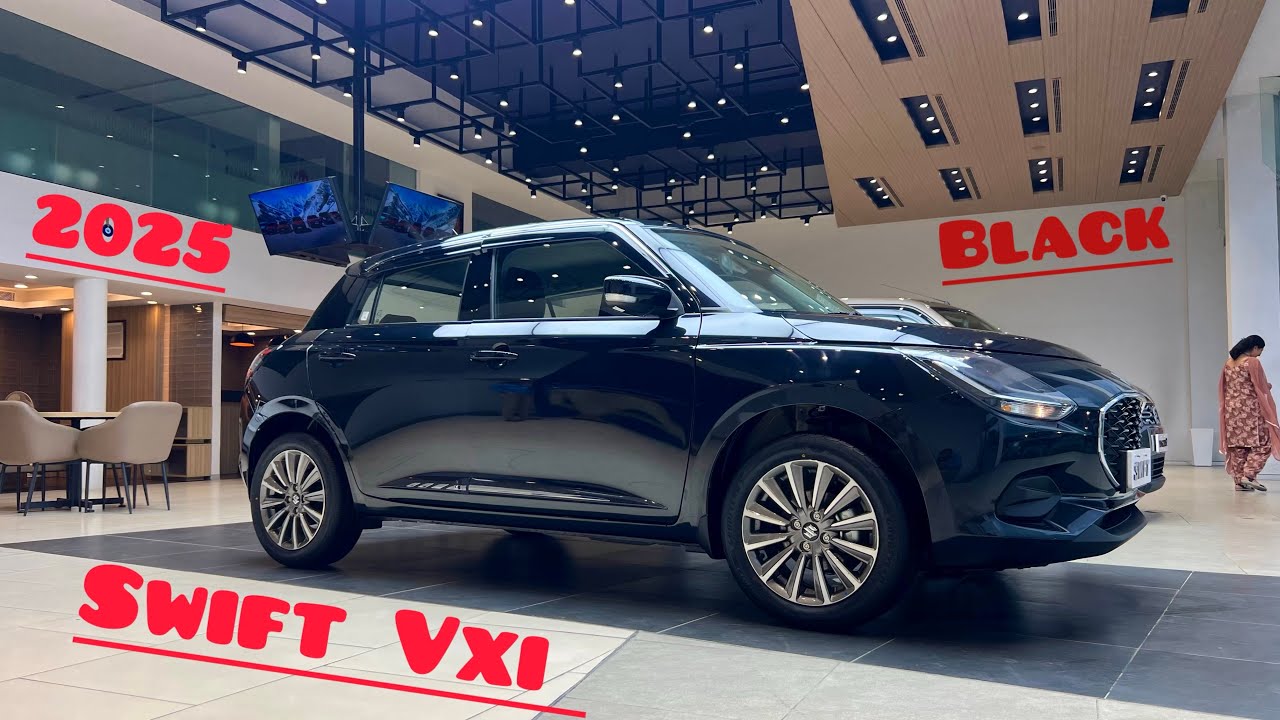Swift Vxi Black 16 inches Alloy 2025 - YouTube