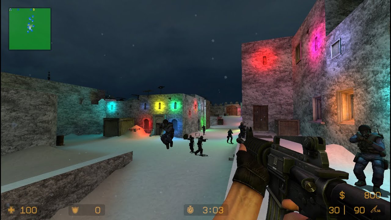 Counter Strike Source De_dust2 Snow Winter || Download Counter Strike ...