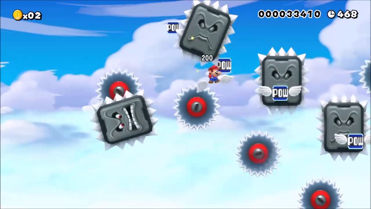 [Super Mario Maker] Tricky Mario: Val's Airspace 2 - YouTube