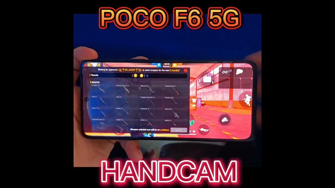 Garena free fire poco f6 handcam 📱 for you Rai SG 🙏 - YouTube