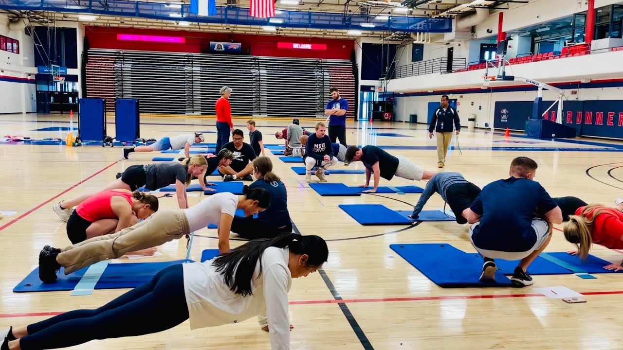 [MSU Denver] PETE 2024 Fitness Testing Day! - YouTube