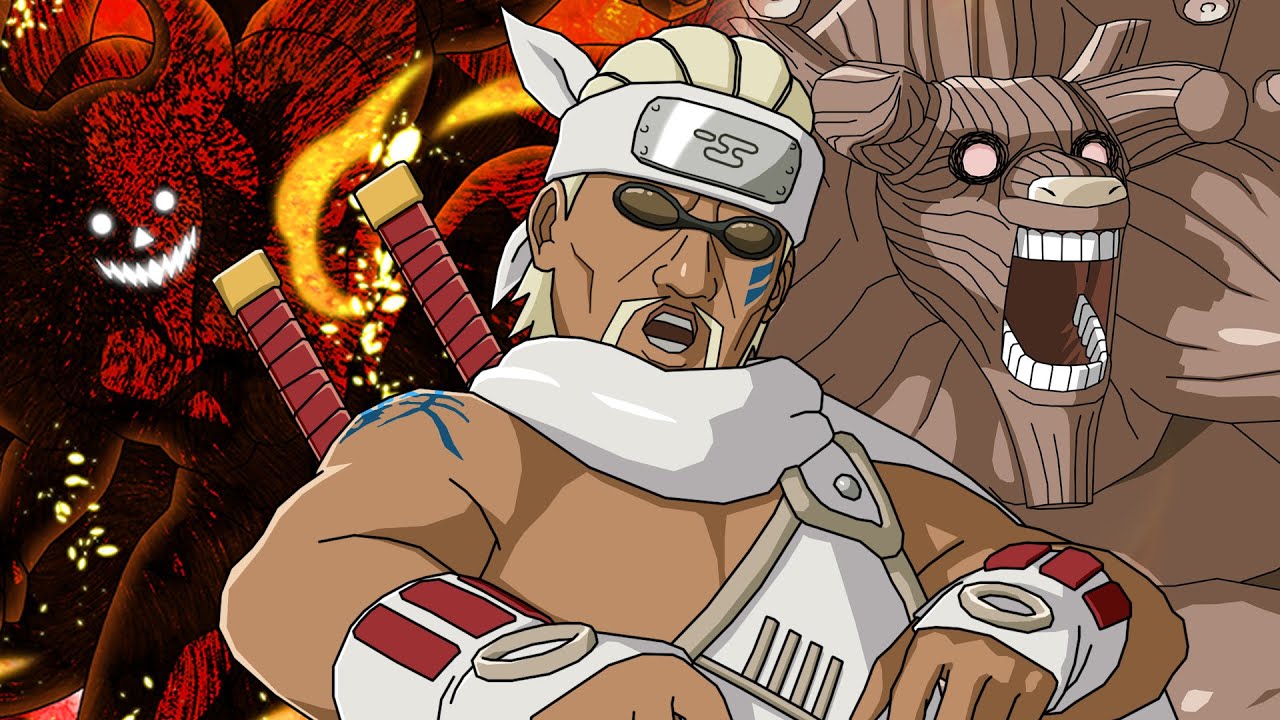 TAMAT ! SEMUA PERTARUNGAN KILLER BEE & HACHIBI | Naruto Shippuden ...