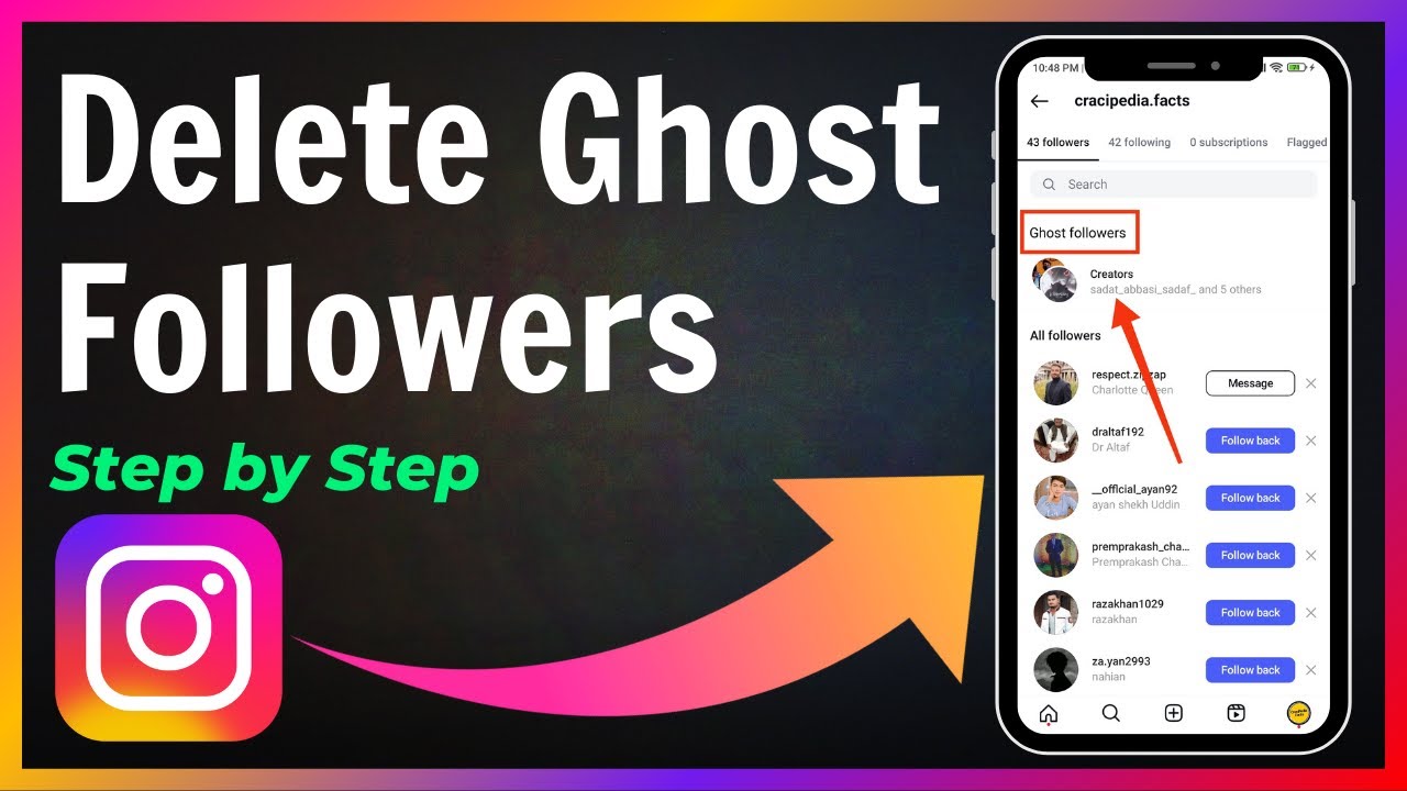 How to get rid of ghost followers on Instagram app | Delete ghost ...