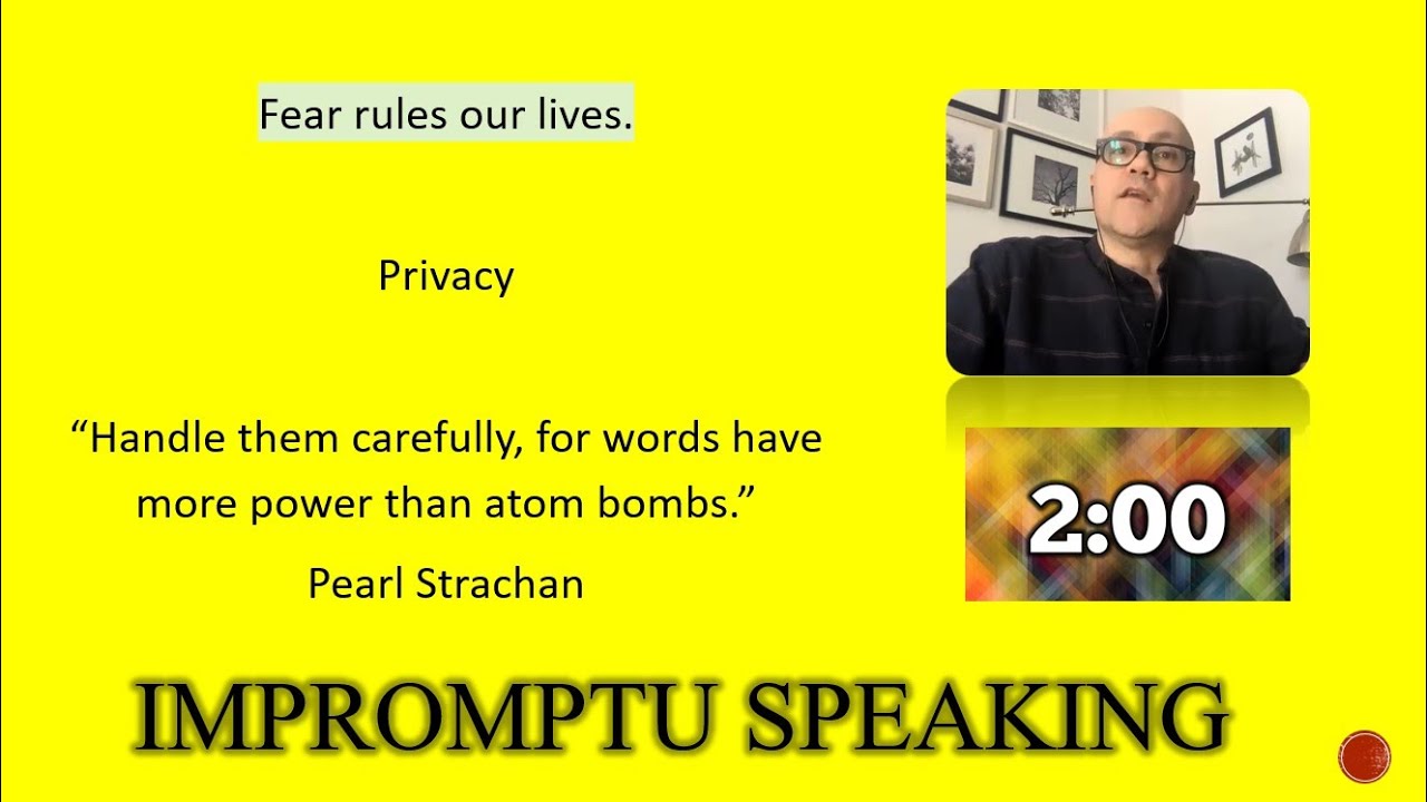 Debating Is For Life James Watanabe ǀ Impromptu Speaking Youtube