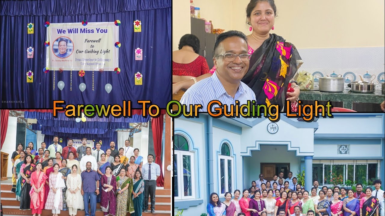 Adieu To Our Beloved School Principal Fr.Santy Mathew💕💕💕💕💕💕St.Xavier's ...