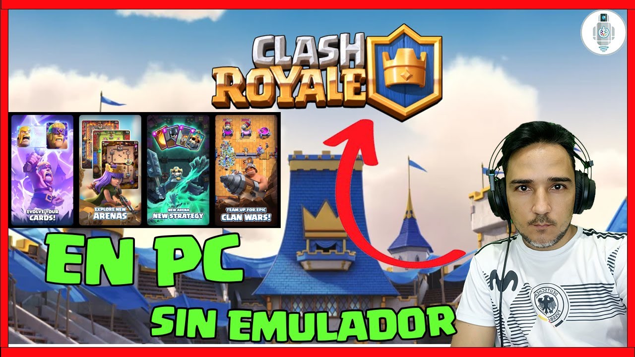 🎃Cómo Jugar CLASH ROYALE en PC sin emulador 2023 🎃 - YouTube