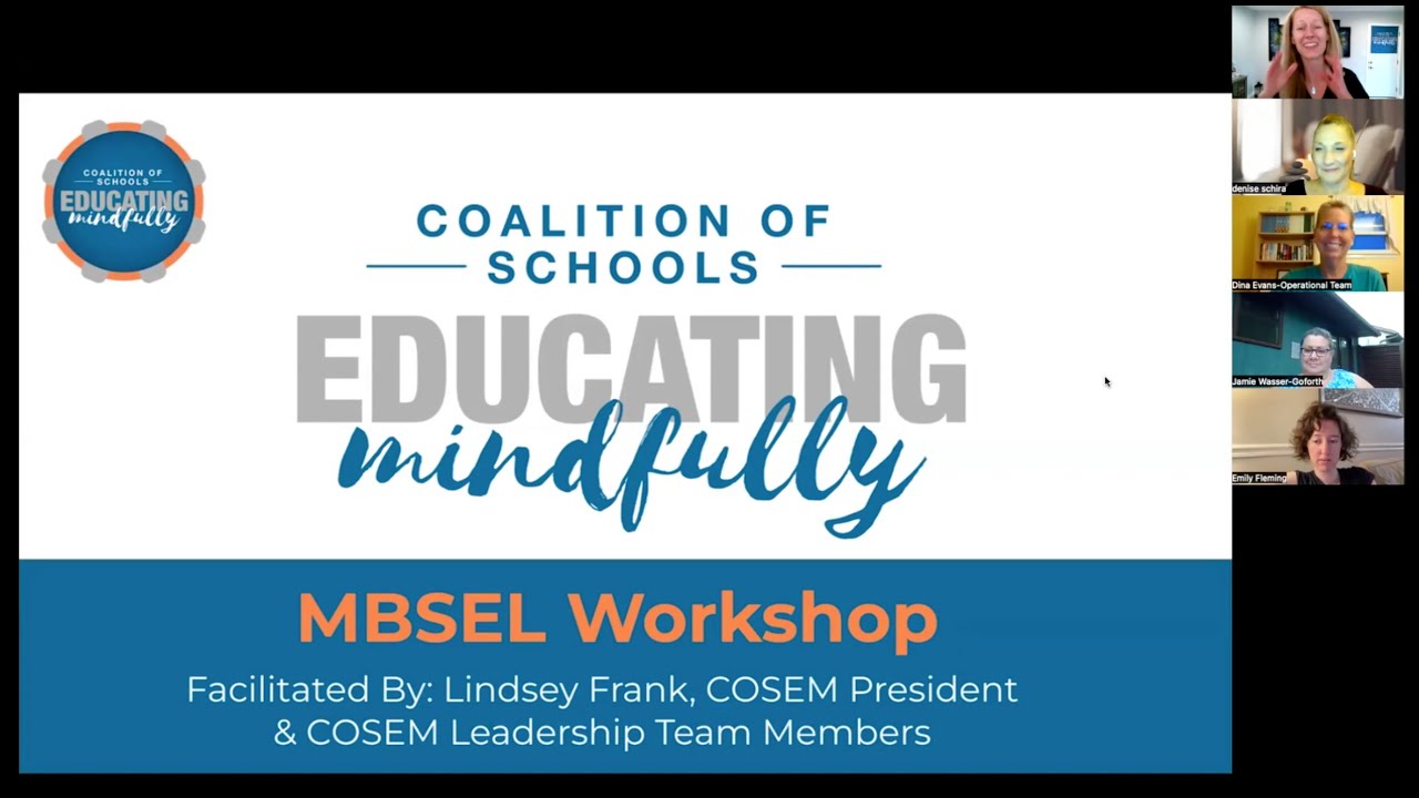 Mindfulness Based SEL Workshop ~ MBSEL Integration Framework - YouTube