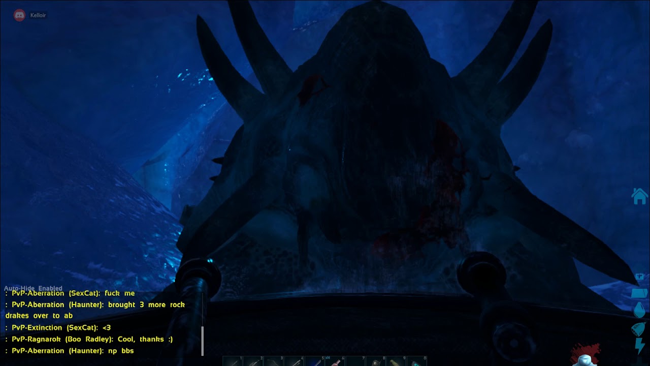 ARK Survival Evolved **Ice Queen Death Worm Attempt** - YouTube