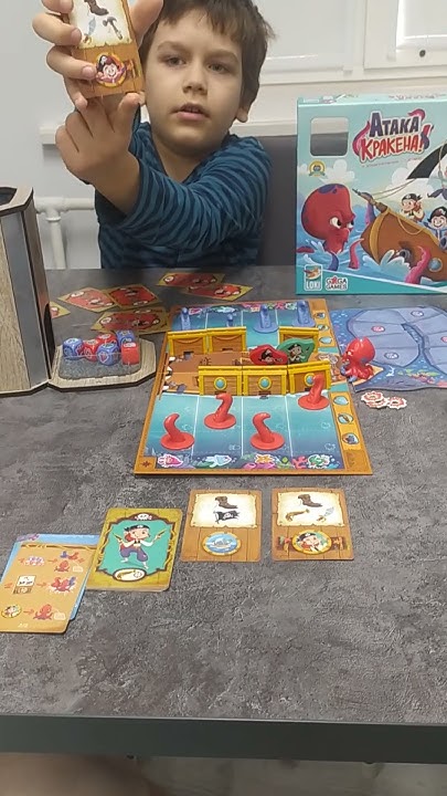 Атака Кракена. Настольная игра. Короткий обзор - YouTube