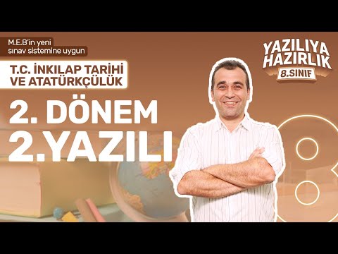 KİM 100 İSTER? 8. Sınıf İnkılap Tarihi 2. Dönem 2. Yazılıya Hazırlık (2024 - 2025) Full Tekrar