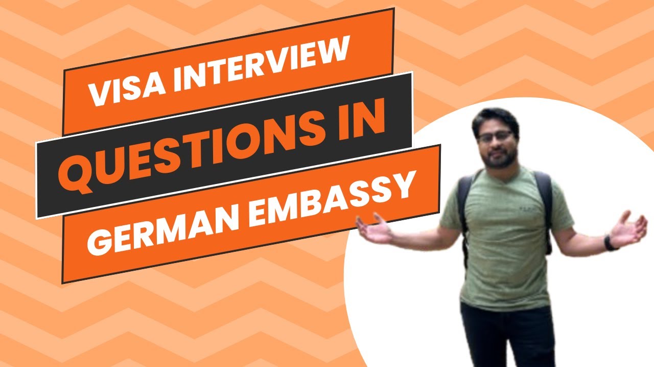 Visa Interview Questions in German Embassy | @BilalSiddiqui_MBS - YouTube