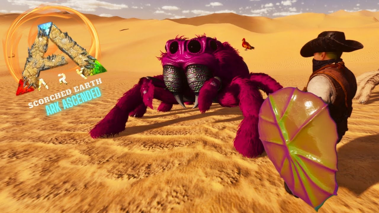 COMO DOMAR THORAY SPIDER -ARANHA - ARK SURVIVAL ASCENDED (SCORCHED ...