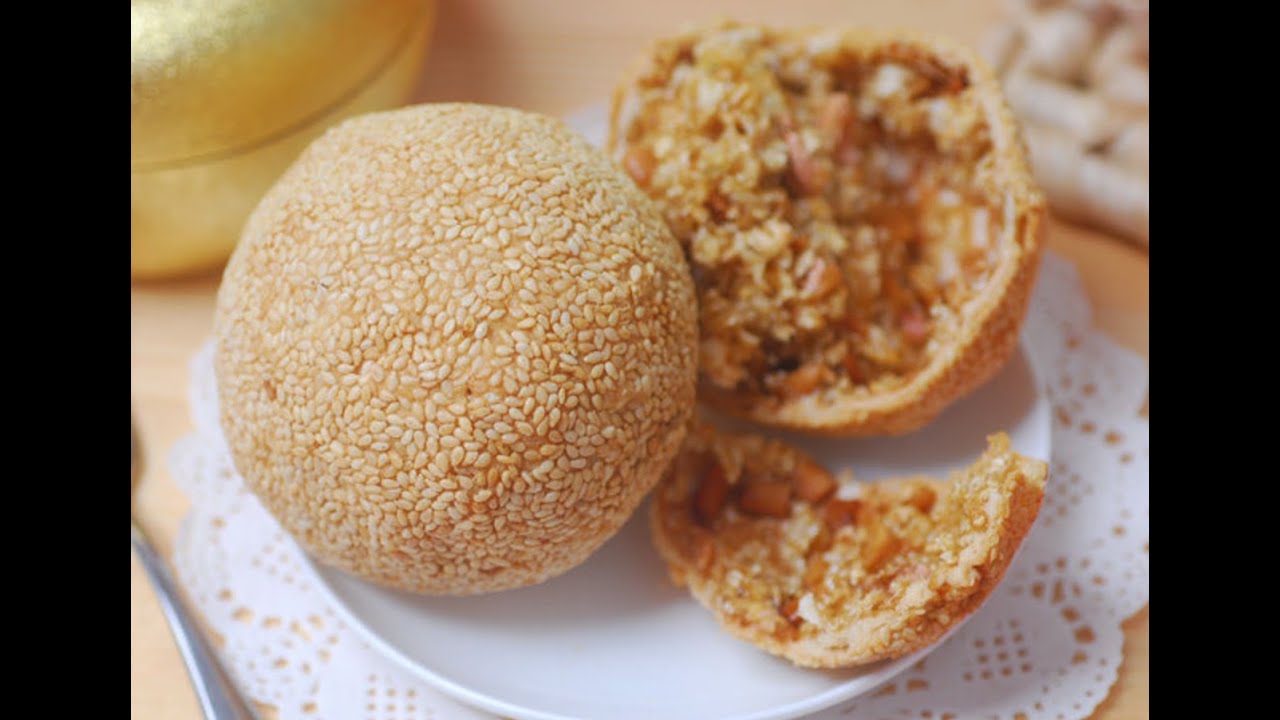 龙江煎堆，甜点，麻团、珍袋、麻球Longjiang Fried Dumplings, Dessert, Ma Tuan, Zhen Bag ...