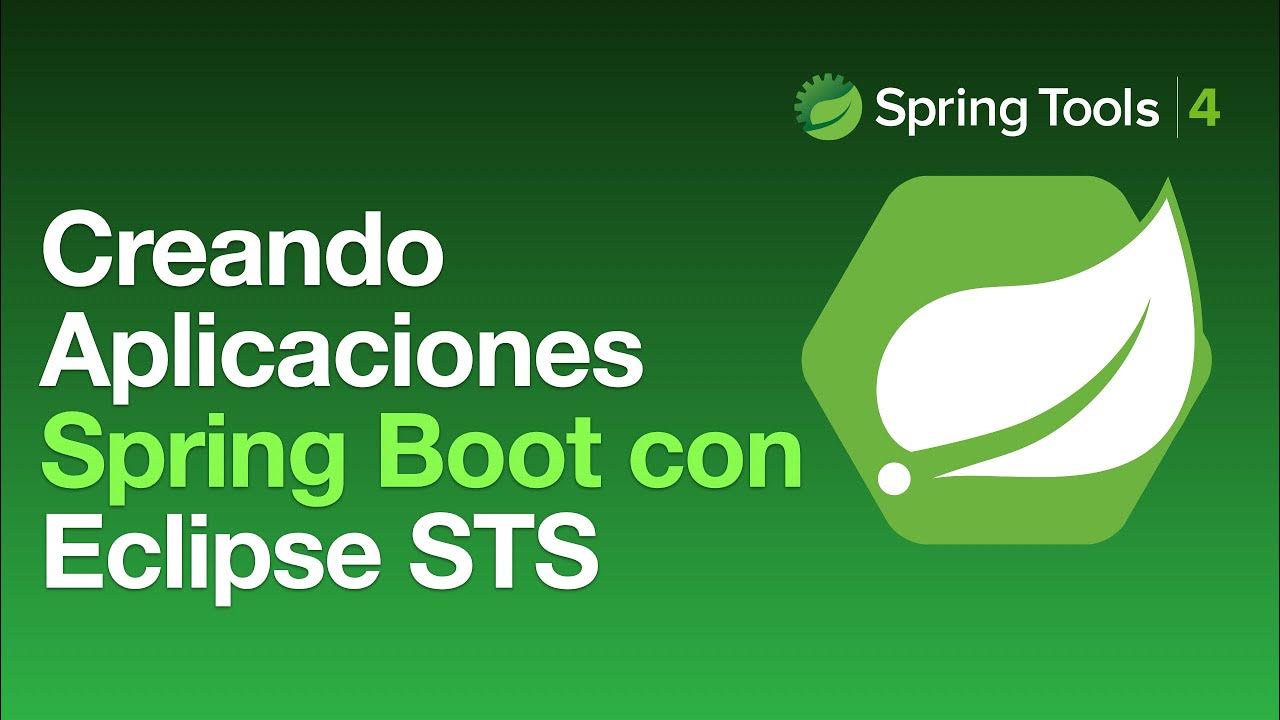 Spring Boot Con Eclipse Sts Spring Tools Suite Youtube