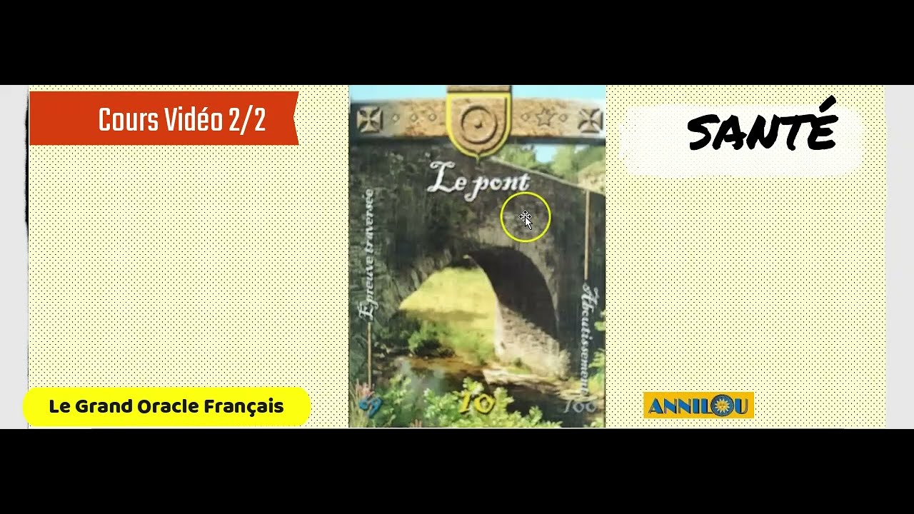 Vidéo 2/2 Interprétatioin Cartes 10 à 14 Grand Oracle Français - YouTube