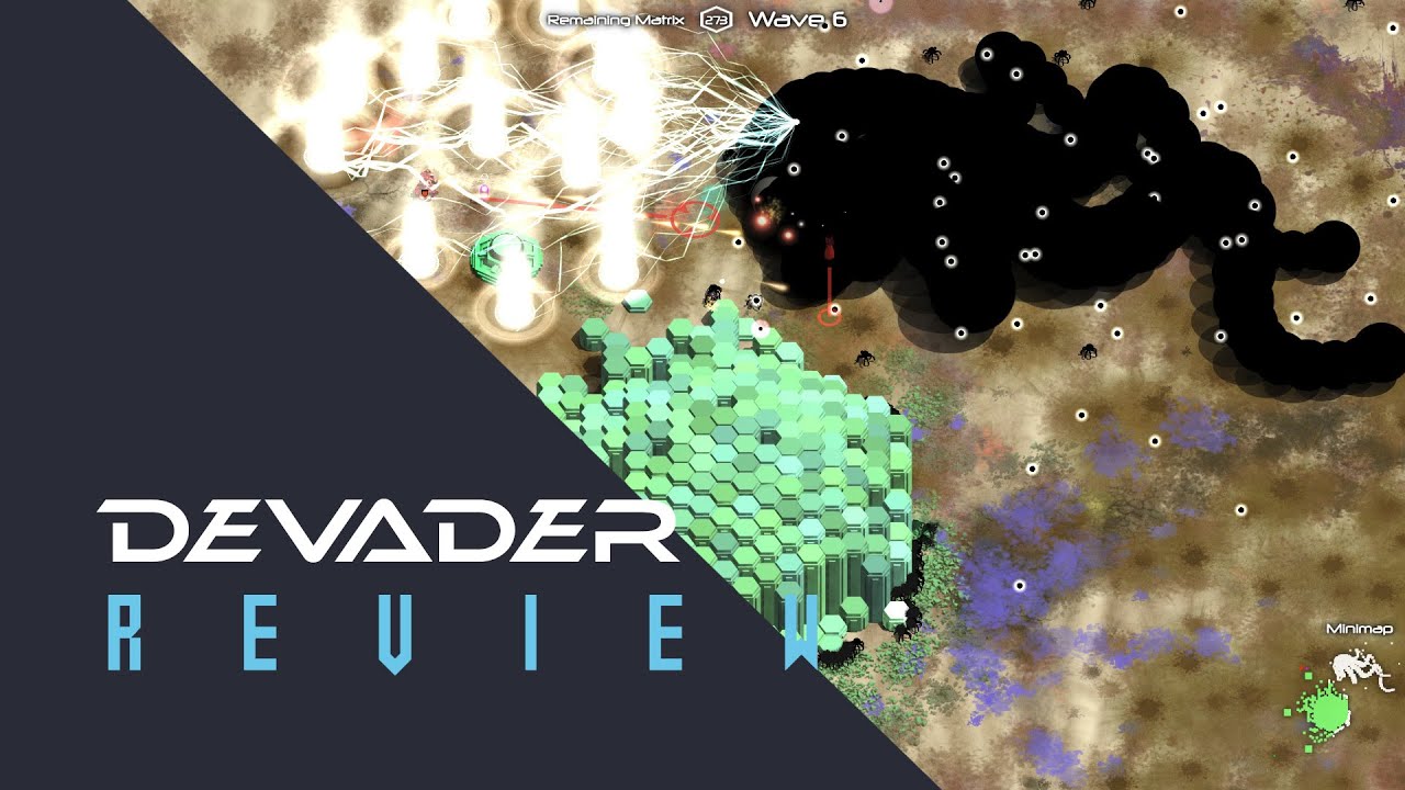 Devader Review | intense twin-stick shooter - YouTube