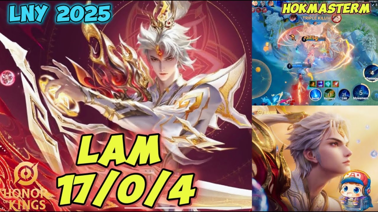 Lam LEGEND Skin | Year of the Snake | Honor of Kings Jungle - YouTube