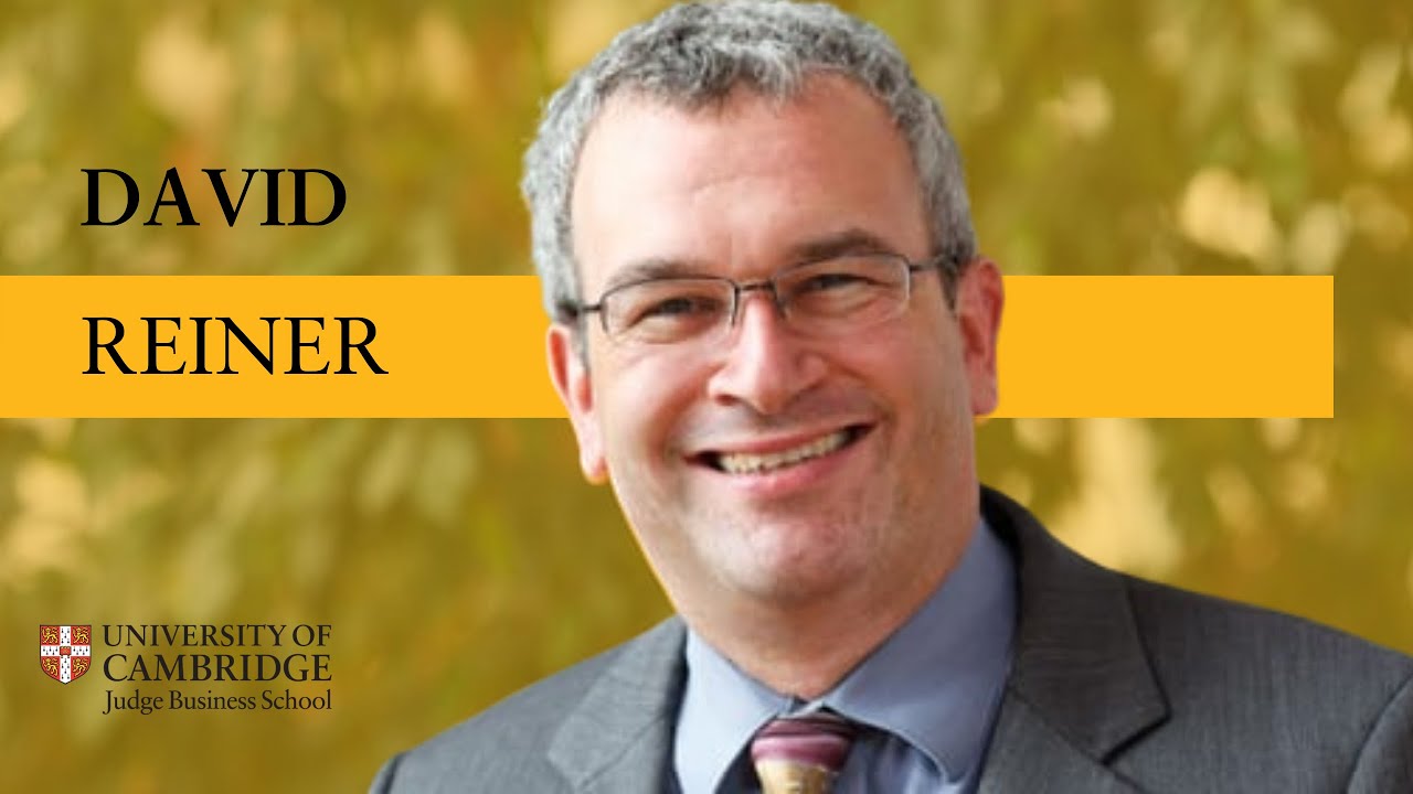 David Reiner - Associate Professor in Technology Policy - YouTube