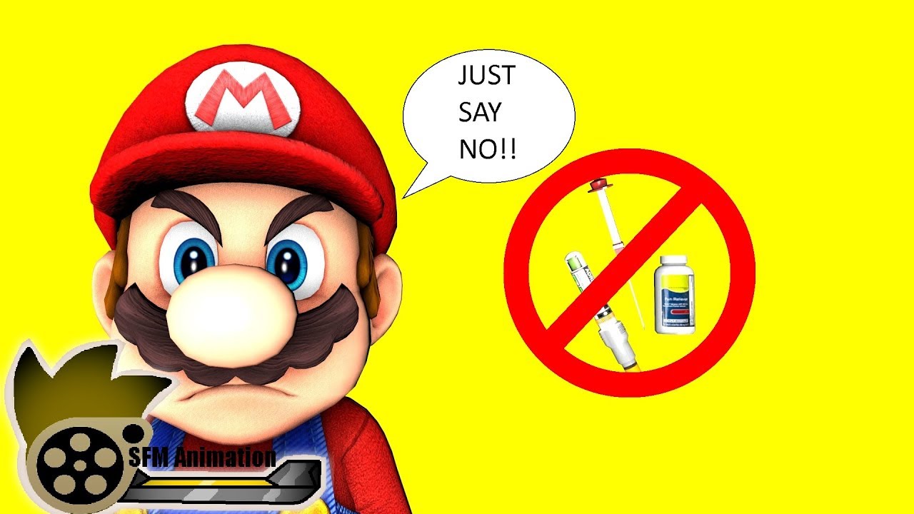 SFM Mario: PSA Mario Tell's You Not To Do Drug's - YouTube
