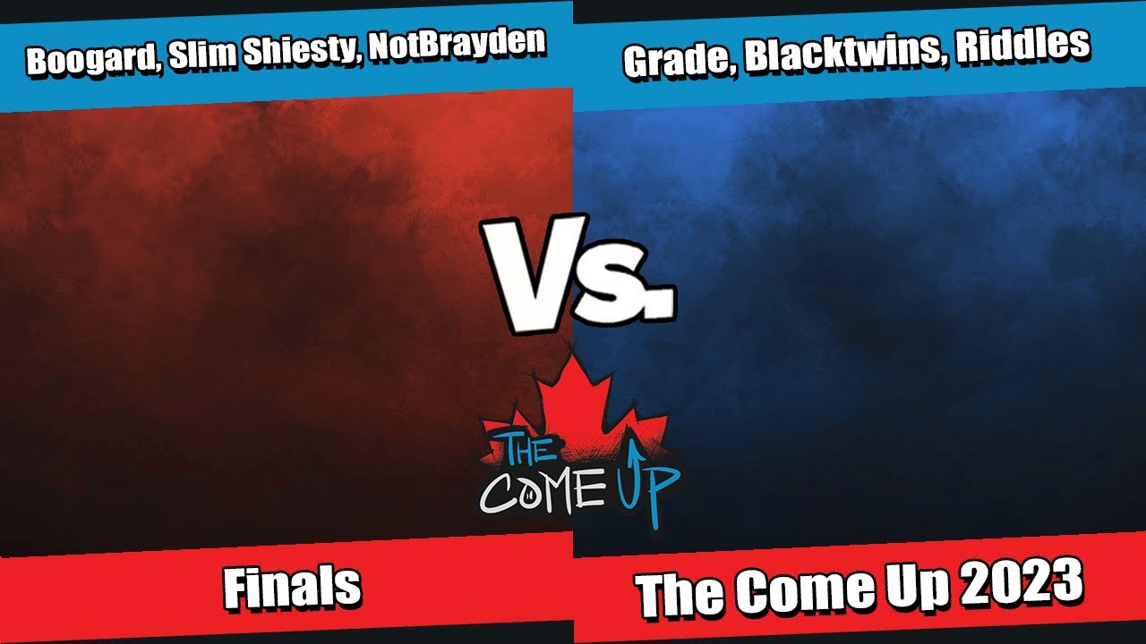 The Come Up 2023 Finals - Boogard, Slim Shiesty, NotBrayden vs Grade ...