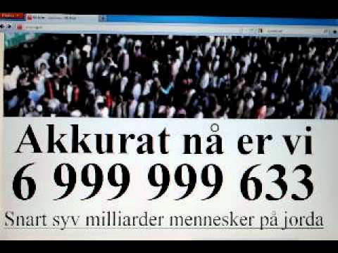 7 000 000 000 People on earth. 31.10.2011 - YouTube