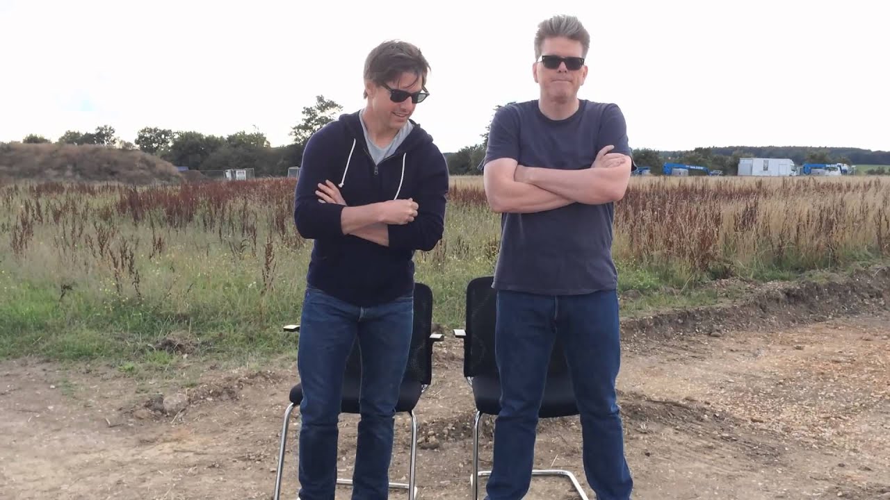 Tom Cruise and Chris McQuarrie MISSION IMPOSSIBLE ALS Ice Bucket ...