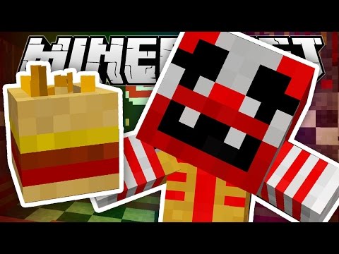 MCDONALD'S TA KORKU DOLU BİR GECE / Minecraft Korku Haritası