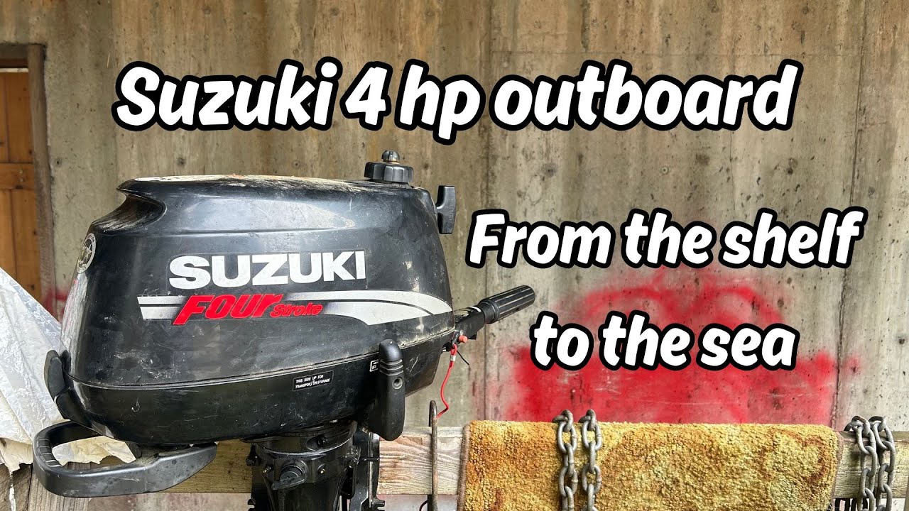 Inspecting a Suzuki DF4 outboard that's been sitting - YouTube