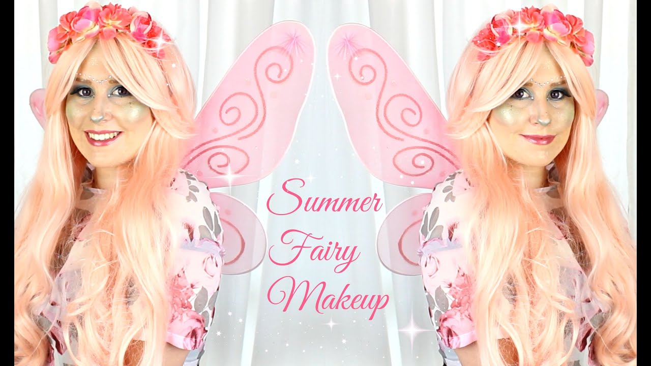 Summer Fairy Makeup Tutorial | Sommerfee - YouTube