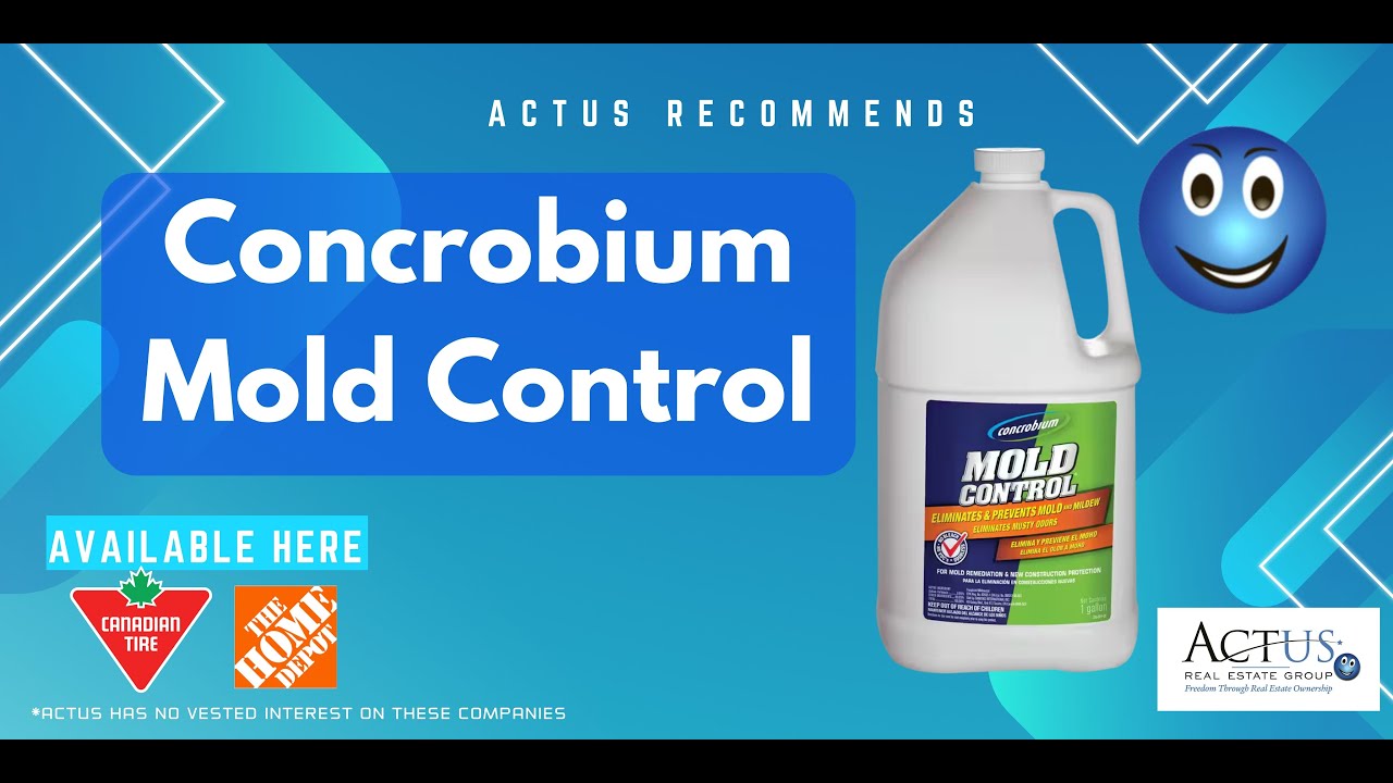 Actus Recommends: Concrobium Mold Control 😎 - YouTube