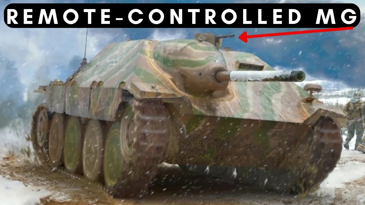 Remote-controlled Machine Gun on German Assault Guns and Tank ...