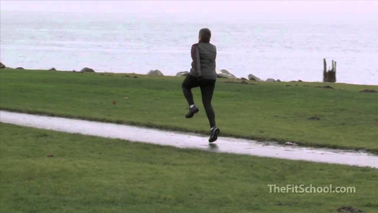 Running drills: High skips - YouTube