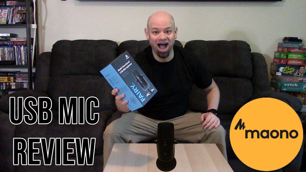 Maono Fairy Lite Microphone Unboxing & Test USB Studio Mic Under $40 ...