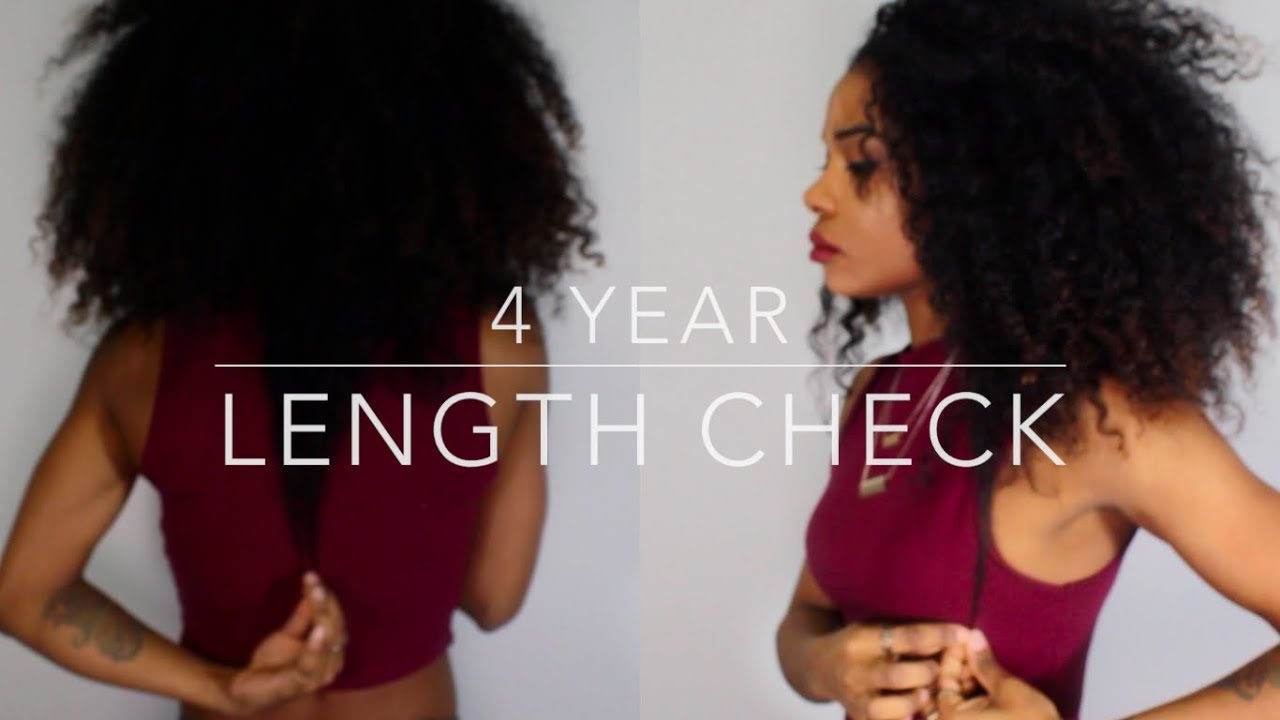 4 Year Length Check | Natural Hair - YouTube